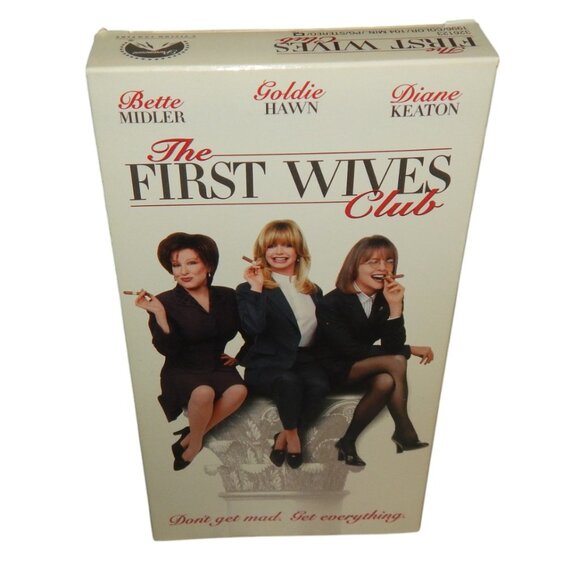 Paramount | Media | The First Wives Club Vhs In Original Case Bette Midler Goldie Hawn Diane ...